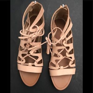 Zara | Shoes | Zara Womens Basic Collection Sandals Tan | Poshmark